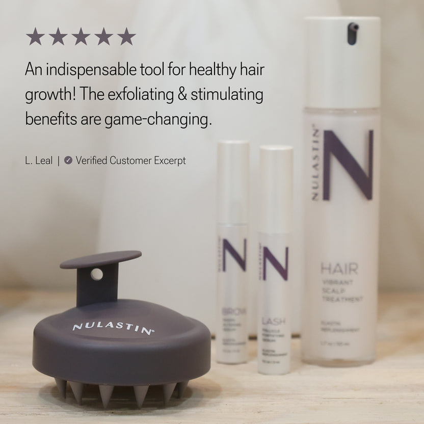 Vibrant Scalp Massager | Invigorating Scalp Massager – Nulastin